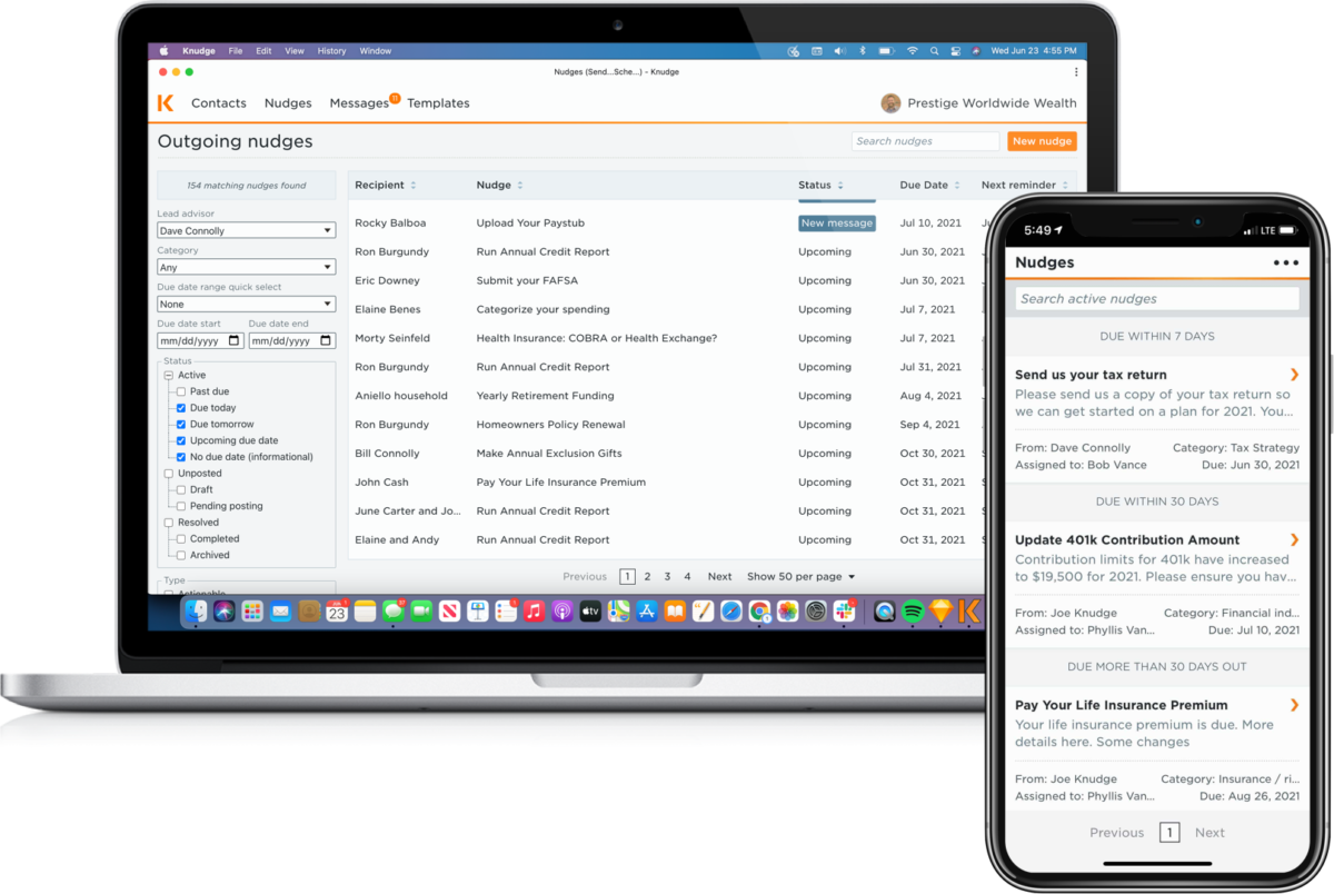 Knudge | The Top Rated Platform for Advice Engagement